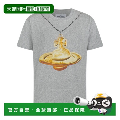 香港直邮VIVIENNE WESTWOOD 男士T恤 3G01005TJ00BLP401短袖