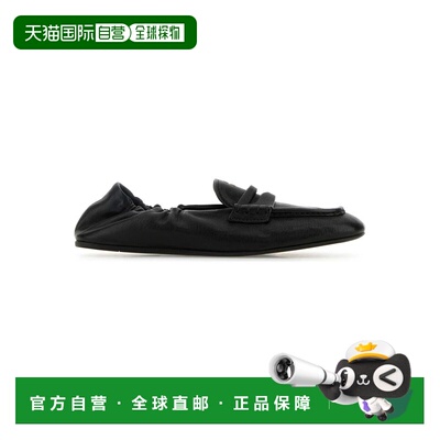 1h可退 香港直邮Miu Miu 缪缪 女士 MOCASSINI 软羊皮飞行员凉鞋
