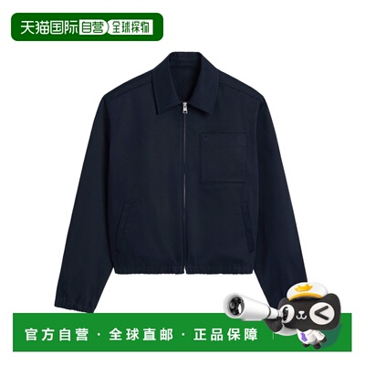 香港直邮Ami Paris 棉质拉链休闲夹克 HJK059CO0103.