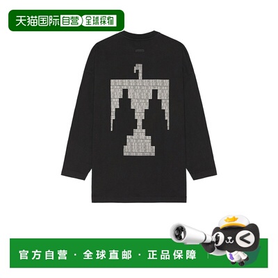 香港直邮essentials fear of god 男士 长袖徽标T恤 FG24FW501017