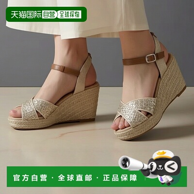 欧洲直邮Tom Tailor鞋子女凉鞋金色THERESA