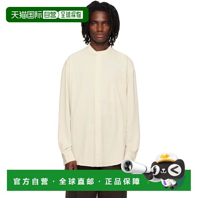 香港直邮Entire Studios 男士 灰白色 Mao Dart 衬衫 ESSS26SR010