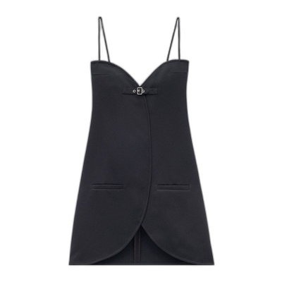 香港直邮Courreges 吊带连衣裙 124CRO334PL0007