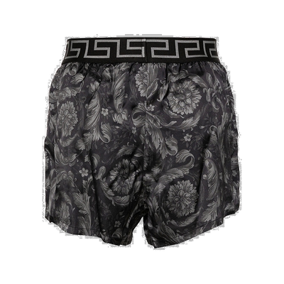 香港直邮Versace 松紧腰睡衣短裤 10009481A09263休闲裤