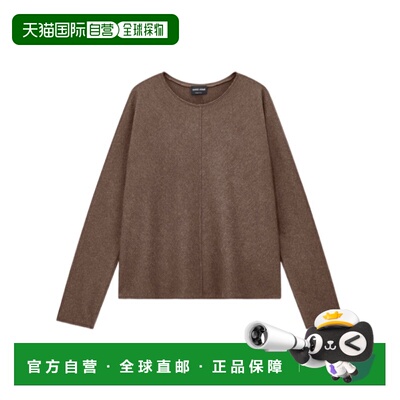 Giorgio Armani 羊绒真丝混纺圆领毛衣 GW004240AF17758
