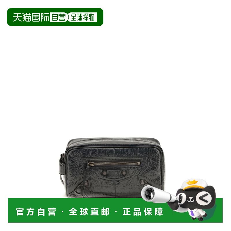1h可退 香港直邮Balenciaga 巴黎世家 男士 Balck Le City 皮革化
