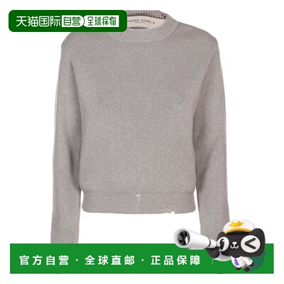 1h可退 香港直邮GOLDEN GOOSE 女士 灰色圆领针织套衫 GWP00836P0