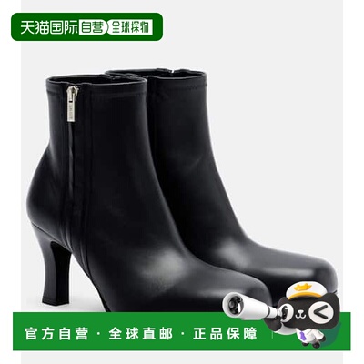 1h可退 香港直邮LOEWE 罗意威 女士 Bobine 90 皮质短靴女靴高跟