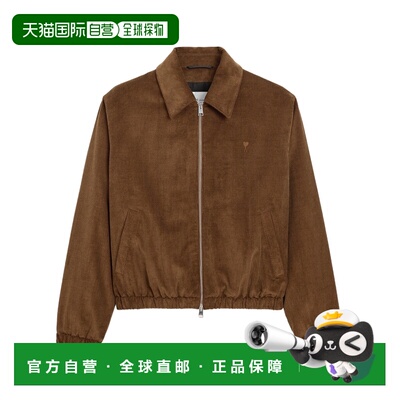 香港直邮Ami Paris 男士外套 HJK830CO00892221 AW2026 棕色夹克