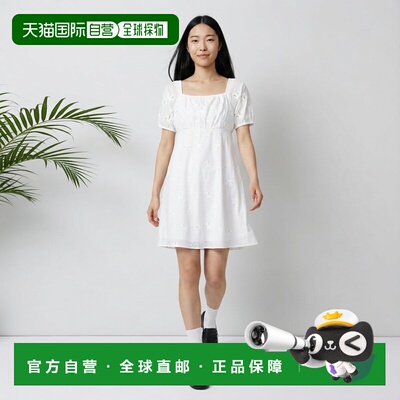 欧洲直邮Noisy May  女装 短款连衣裙 春夏 白色 NMASHLEY
