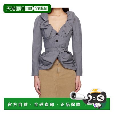 1h可退 香港直邮Vivienne Westwood Kendall 格纹西装外套 140100