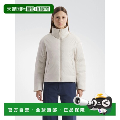 自营欧洲直邮Arcteryx始祖鸟 Conduit女士尼龙鹅绒羽绒服米白色