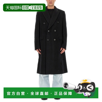 1h可退 欧洲直邮OUR LEGACY 男士大衣 M4201WBBLACKHAIRYWOOL AW2