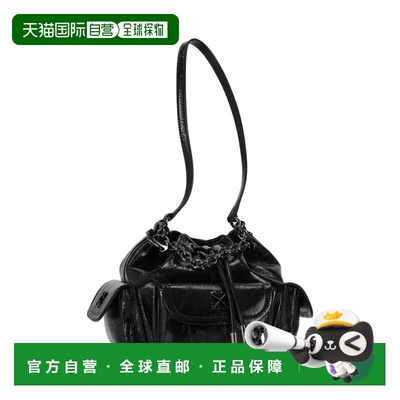 1h可退 香港直邮off-white 女士 DUMBO.B - NO 黑色彩色水桶包 OW