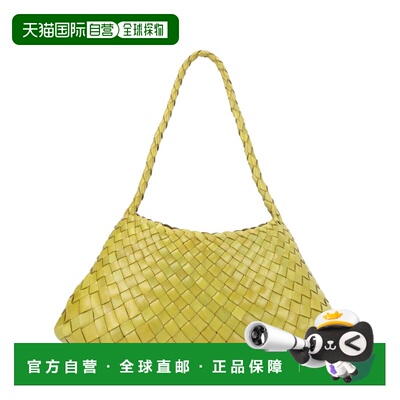 香港直邮DRAGON DIFFUSION 女士 绿色皮革手袋 8943BAMBOOGREEN