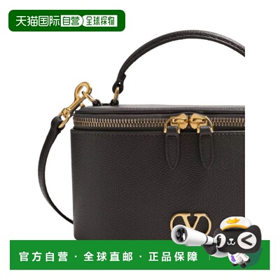 香港直邮valentino 华伦天奴 女士 黑色小牛皮手袋 9W2P0AX8SNP