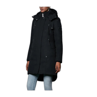 香港直邮Moose Knuckles 徽标细节派克羽绒服 M31LP203N545高端流