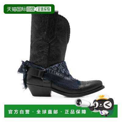 Golden Goose Deluxe Brand 尖头短筒靴 GWF01136.F008812.