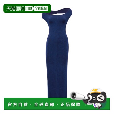 1h可退 香港直邮ALAIA 女士半身裙 AA9R23203M760536 AW2023 蓝色