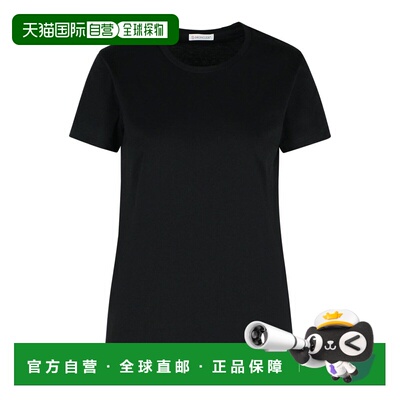 1h可退 欧洲直邮MONCLER 女士T恤 0938C73200V8058999 SS2025 黑