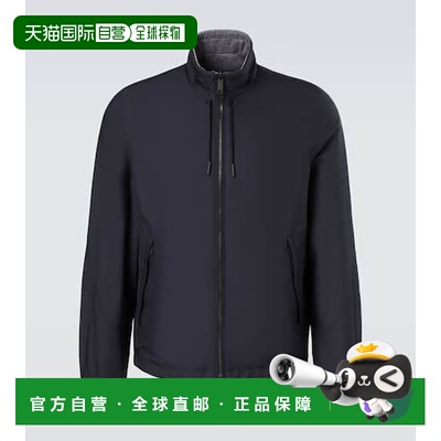 香港直邮Zegna 杰尼亚 男士 Brezza 可反穿夹克 blue蓝色 舒适时