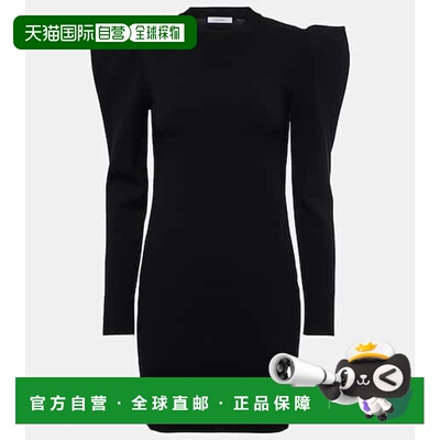 香港直邮MaxMara 麦斯玛拉 女士 Glasgow 泡泡袖迷你连衣裙包臀裙