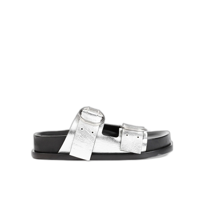 香港直邮Jil Sander 露趾搭扣拖鞋 J15WP0090P580【付后1h可退】
