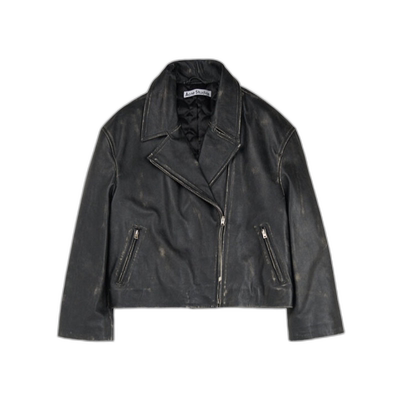 香港直邮Acne Studios 长袖皮夹克 A70183