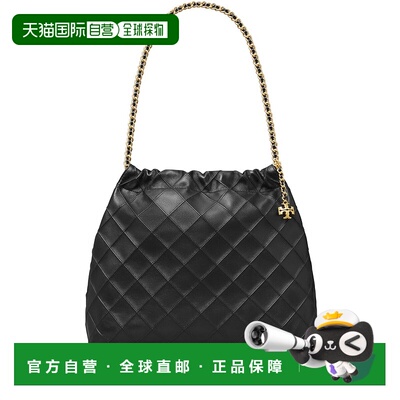 1h可退 香港直邮Tory Burch 托里 伯奇 女士 Fleming 抽绳包 1624