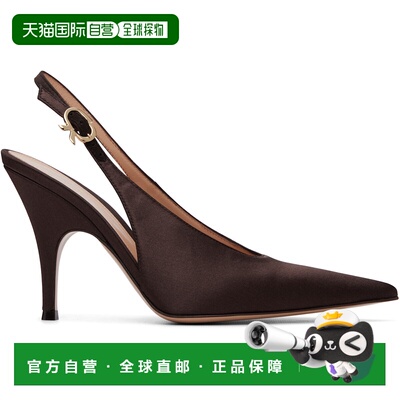 香港直邮Gianvito Rossi 吉安维托 罗西 女士 棕色 Sofia Sling
