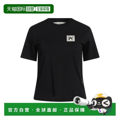 1h可退 香港直邮Palm Angels 棕榈天使 女士 T恤 black黑色 舒适