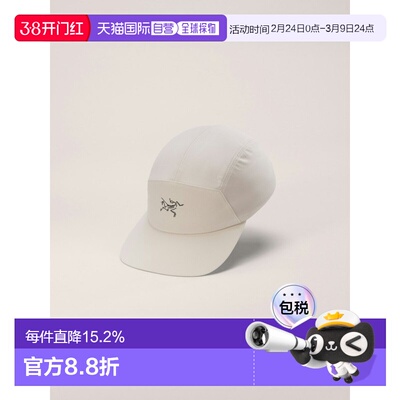 欧洲直邮Arc'teryx 始祖鸟 Gamma 5 Panel 清透防水鸭舌帽