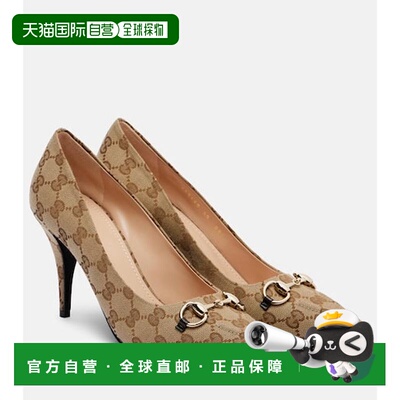 香港直邮Gucci古驰Erin 85女士高跟鞋女鞋单鞋浅【付后1h可退】