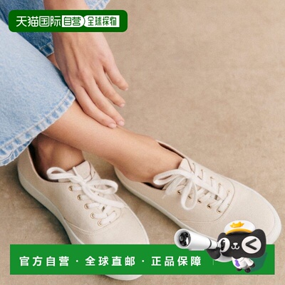 欧洲直邮自营Sezane 女士棉休闲运动鞋时尚百搭日常通勤休闲轻便