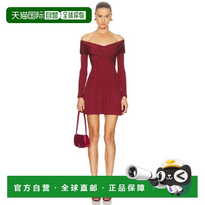 1h可退 香港直邮Self-Portrait 女士 针织迷你连衣裙 RS26011SABU