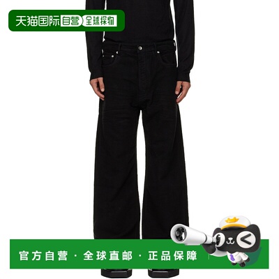 1h可退 香港直邮rick owens 瑞克 欧文斯 DRKSHDW 男士 黑色 Geth