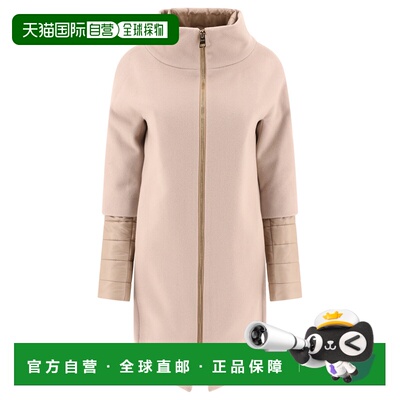1h可退 香港直邮HERNO 女士大衣 CA000544D333131980 AW2025 浅棕