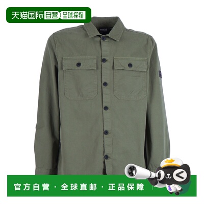 1h可退 欧洲直邮Barbour 男士衬衫 261MMOS0390OL39 SS2026 军绿