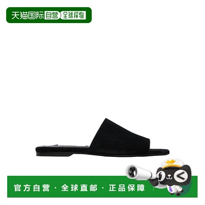 香港直邮TOTÊME 女士 TOTEME 天鹅绒平底凉鞋 253WAS0244LE0004