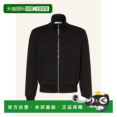 香港直邮GIVENCHY 男士卫衣 100320008613000 CO 黑色 Zip-up swe
