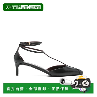 香港直邮KHAITE 女士高跟鞋 F3085931200 AW2025 黑色 Mia Pump 4