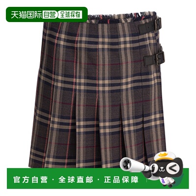 1h可退 香港直邮Burberry巴宝莉Check女士半身裙