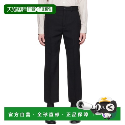 1h可退 香港直邮Acne Studios 艾克妮 男士 黑色 Tailored 长裤 B