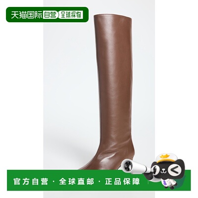 1h可退 香港直邮Staud 女士 Wally 靴子 brown棕色 舒适时尚女靴