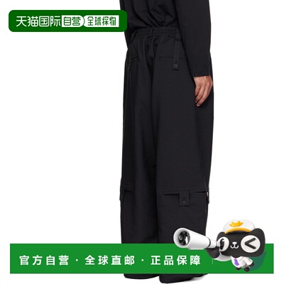 香港直邮Y-3 男士 黑色徽标腰带 KS8133 black黑色 舒适时尚