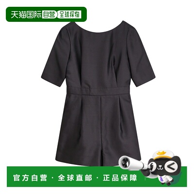 香港直邮MaxMara 麦斯玛拉 女士 Sandalo 船领露背连身裤 2421246