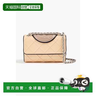 香港直邮Tory Burch 托里 伯奇 女士 Fleming 绗缝漆皮肩包 15232