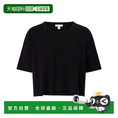 香港直邮James Perse 女士T恤 WRBJ3168BLACK SS2026 黑色