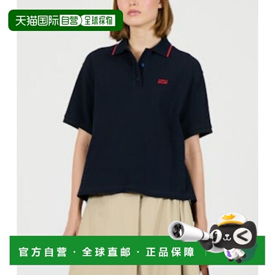 香港直邮LOEWE 罗意威 女士 and Polos T恤海军蓝POLO衫 S359Y23X