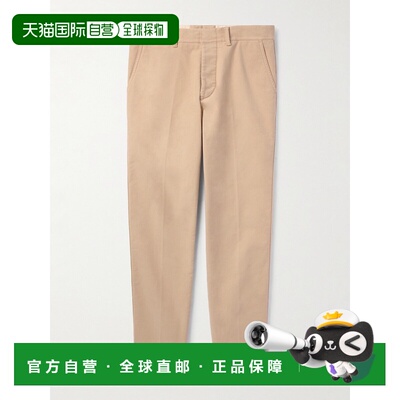 1h可退 香港直邮Tom Ford 汤姆 福特 男士 Moleskin 直筒棉混纺裤